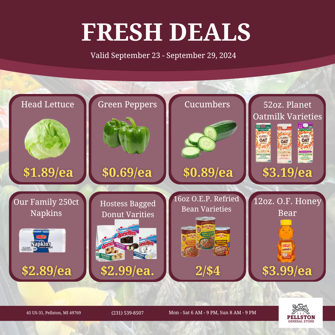 Pellston General - Grocery Store and Gas Station in Pellston, MI