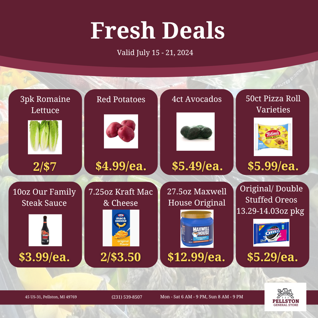 Pellston General - Grocery Store and Gas Station in Pellston, MI