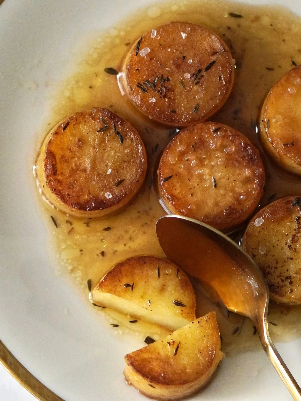 Fondant Potatoes — Angie's Kitchen