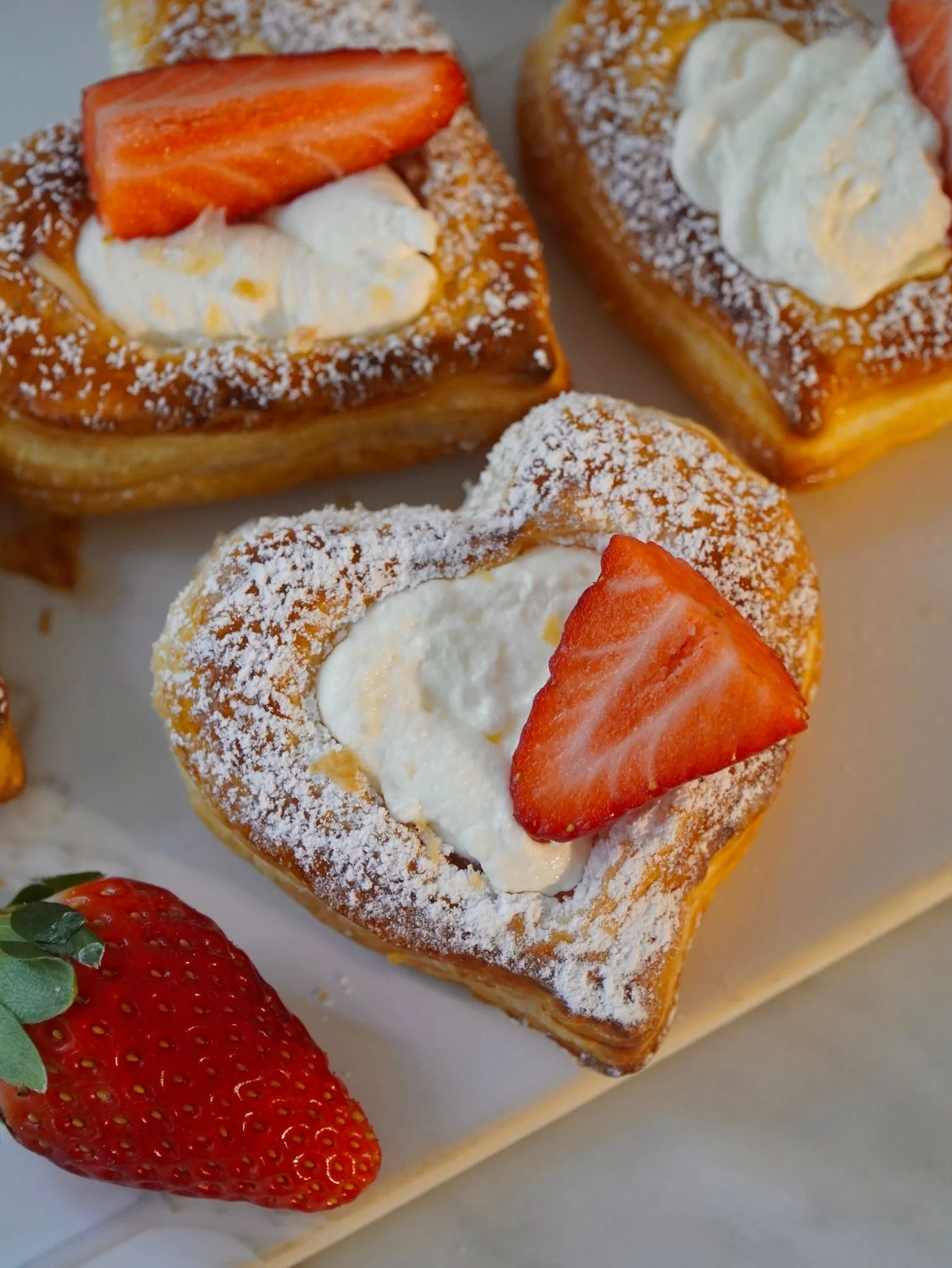 Heart shaped Puff Pastry Bites — Angie's Kitchen