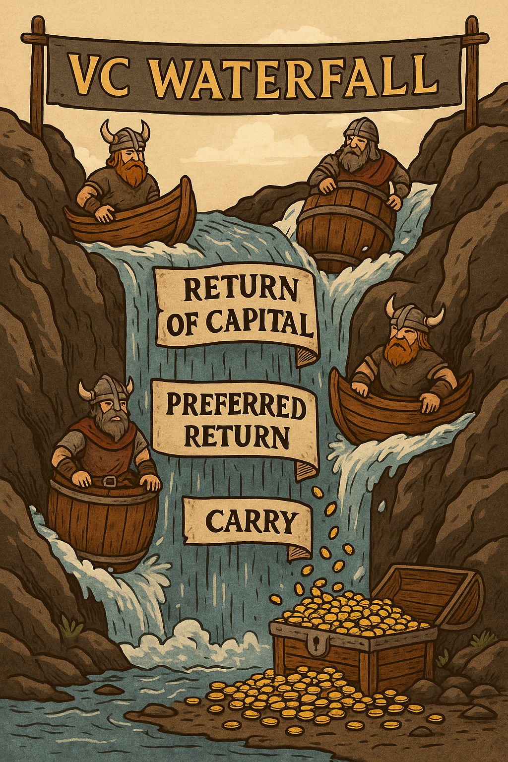 VC Waterfalls: How Venture Funds Distribute their Returns — Viking ...