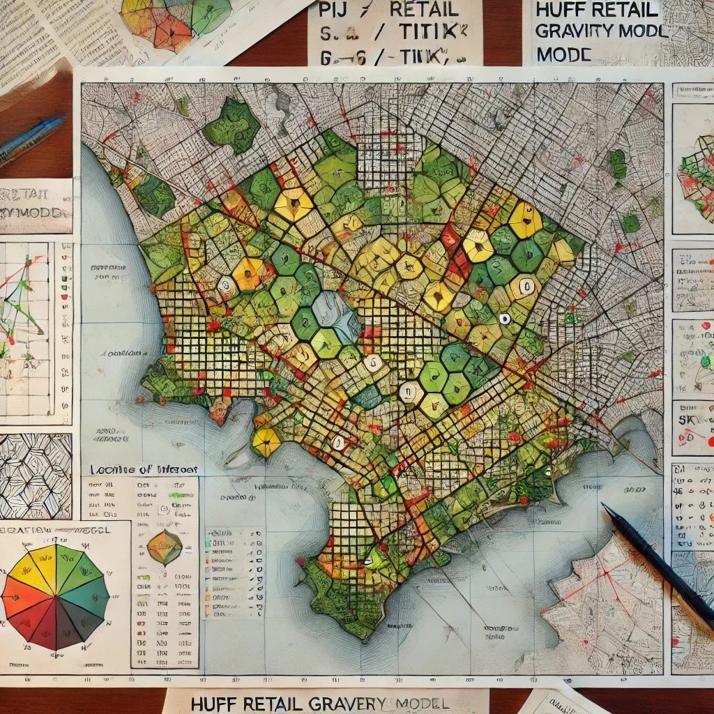 Understanding the basics of the Huff Retail Gravity Model. — J. Richard ...