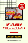 Instagram for Virtual Assistants: Learn How to Find Clients — REBECCA ...