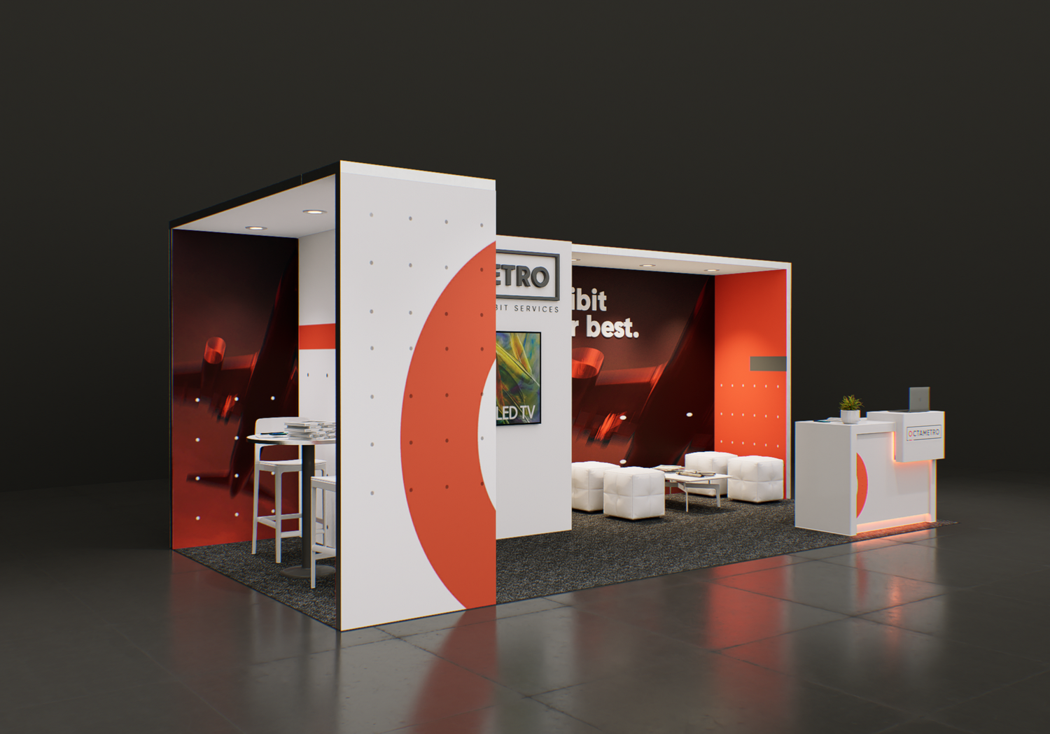 Catalogue Display Stands Miami | Product Display Trade Show Booths ...