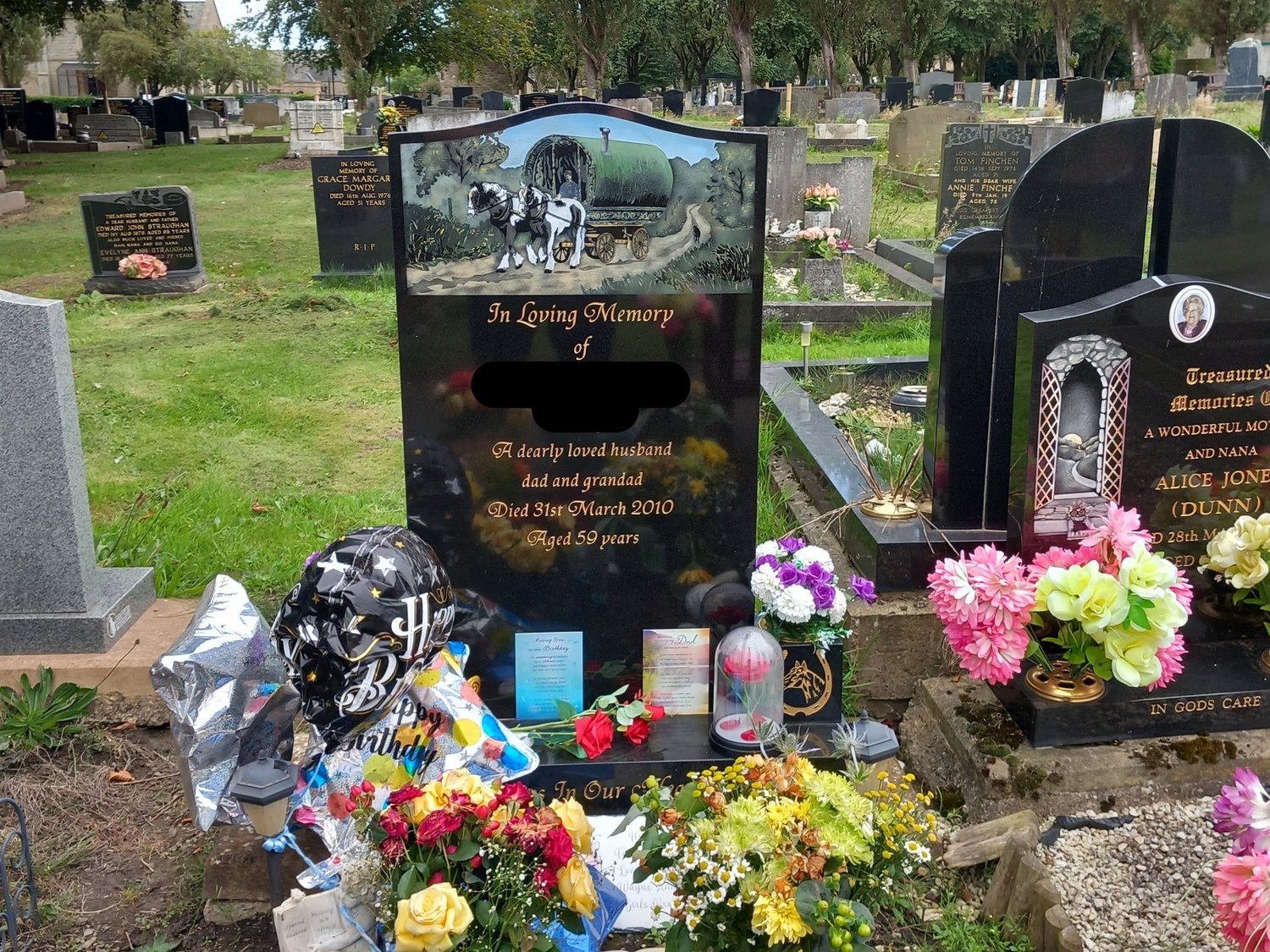 Browse Recent Headstones — North East Headstones