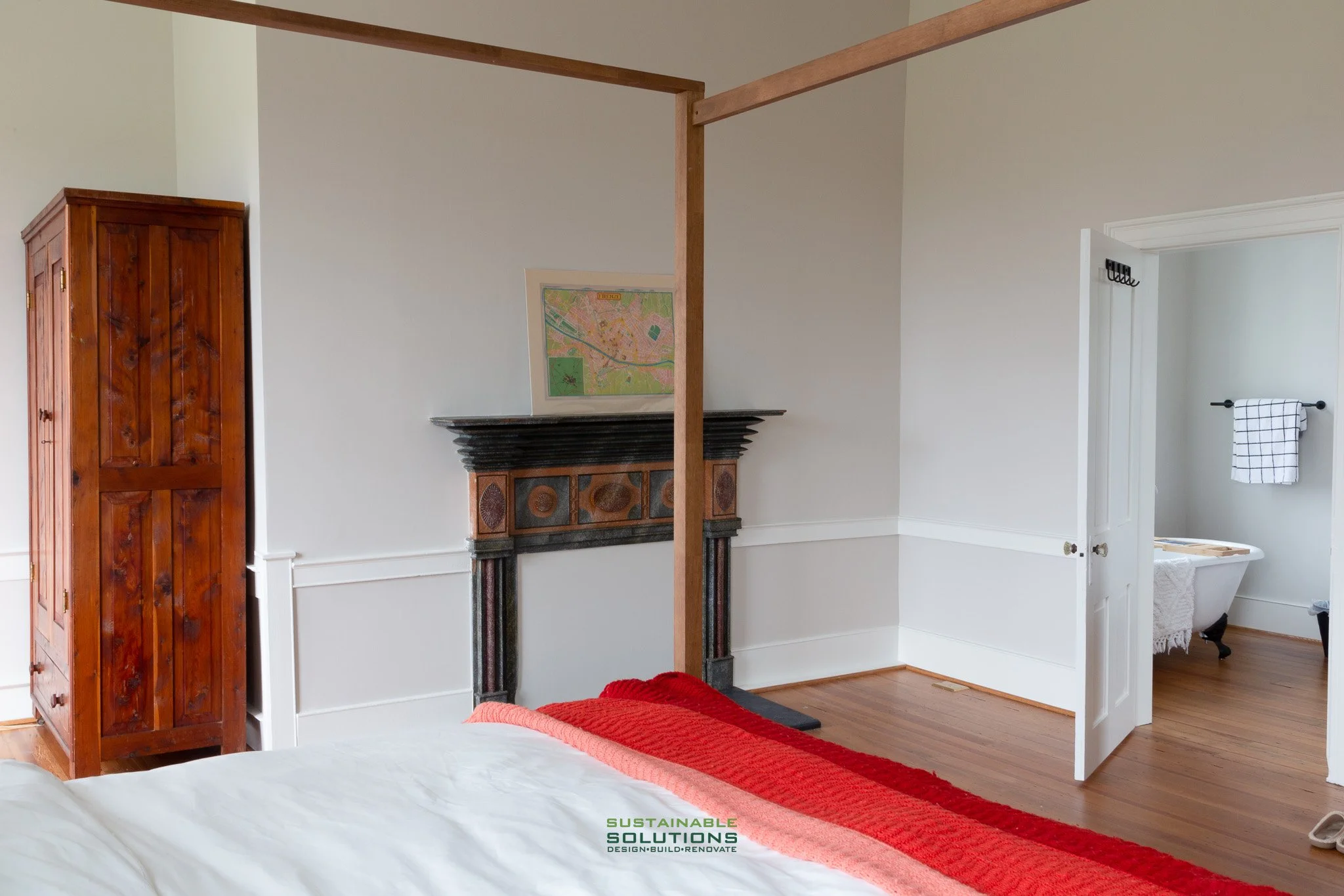 1800's Augusta Farmhouse . Sustainable Solutions of Virginia