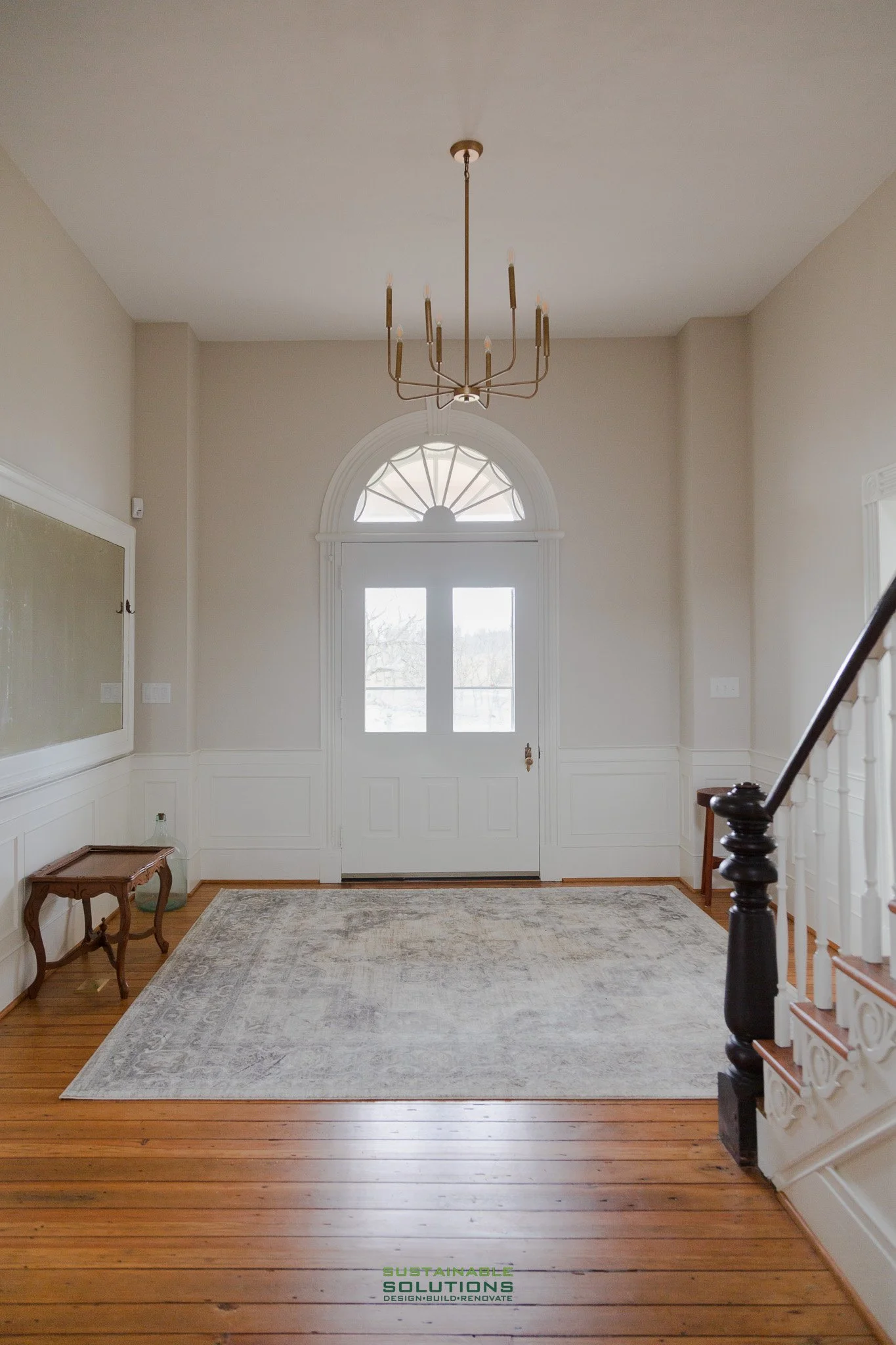 1800's Augusta Farmhouse . Sustainable Solutions of Virginia
