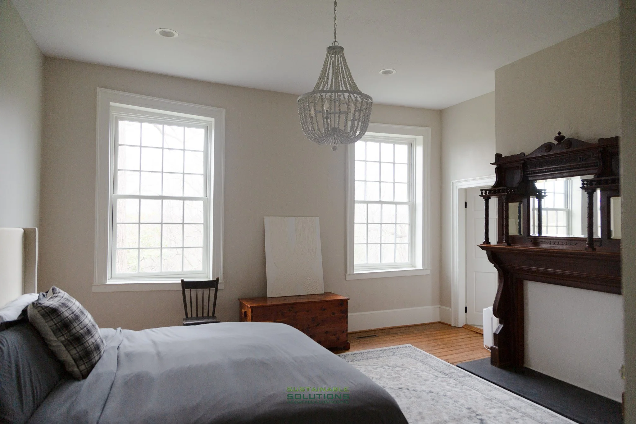 1800's Augusta Farmhouse . Sustainable Solutions of Virginia