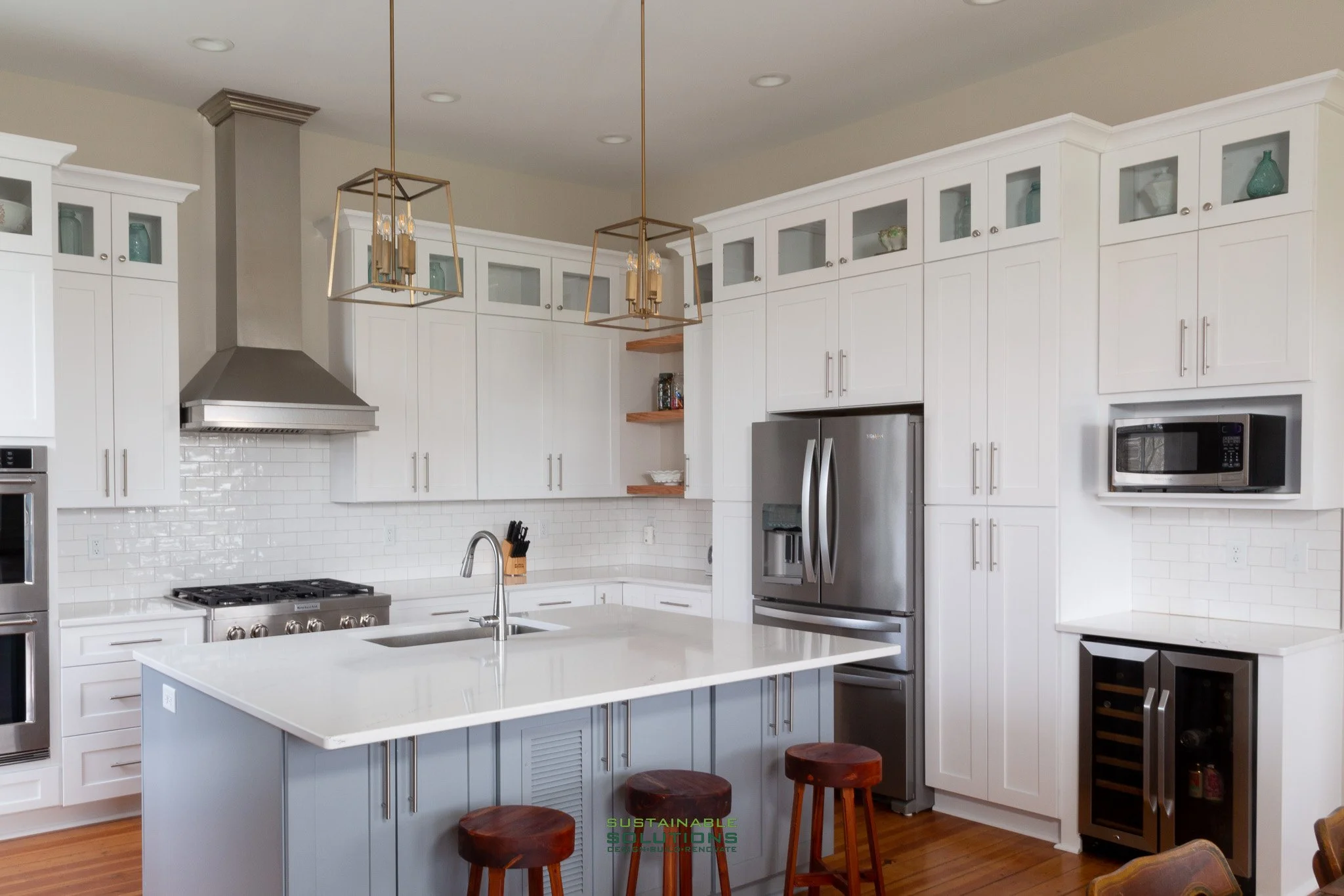 1800's Augusta Farmhouse . Sustainable Solutions of Virginia