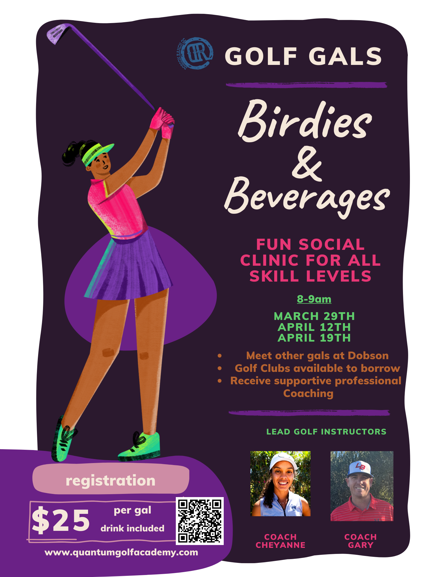 Birdies & Beverages — Quantum Golf Academy