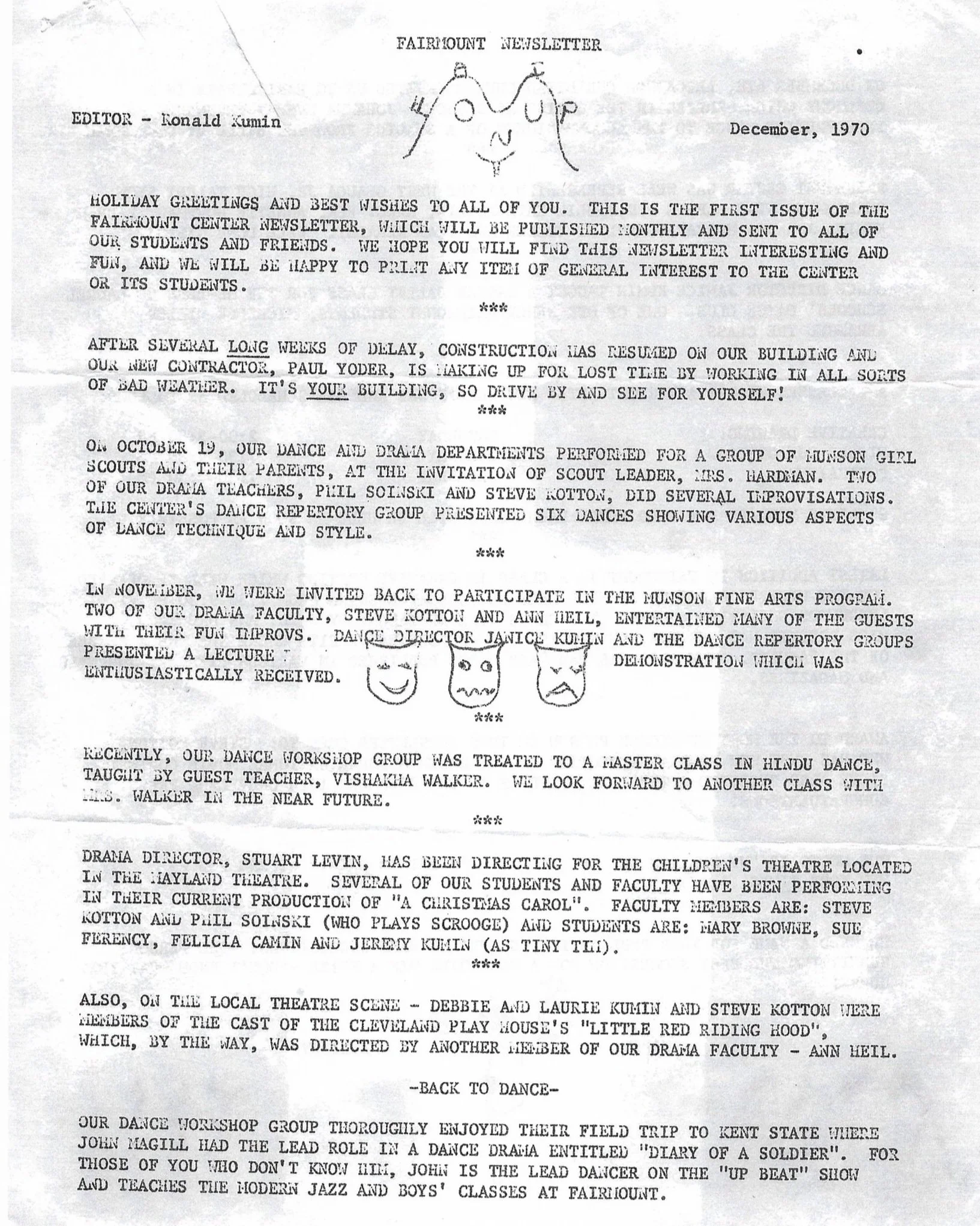 Bringing Back Fairmount Footnotes — Fairmount Center for the Arts