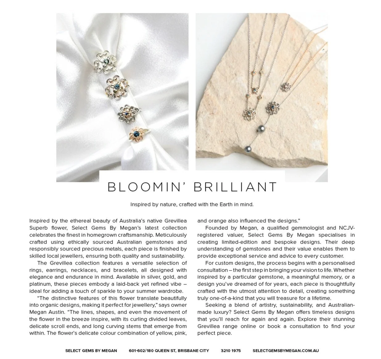 Select Gems by Megan | Custom Designed Ethical Australian Gemstone ...