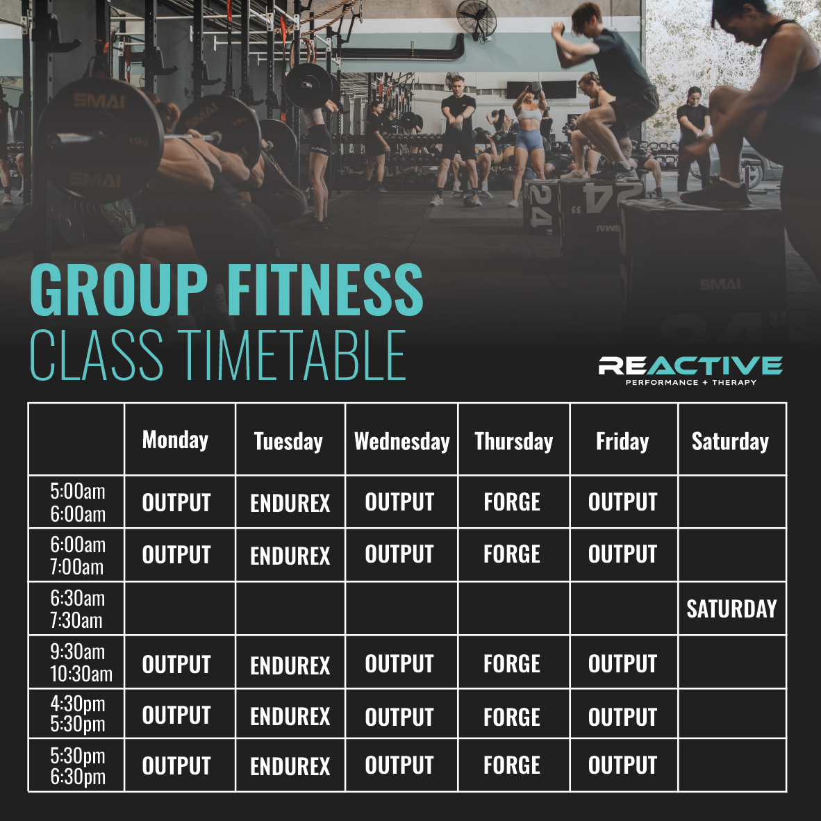 Reactive Performance + Therapy