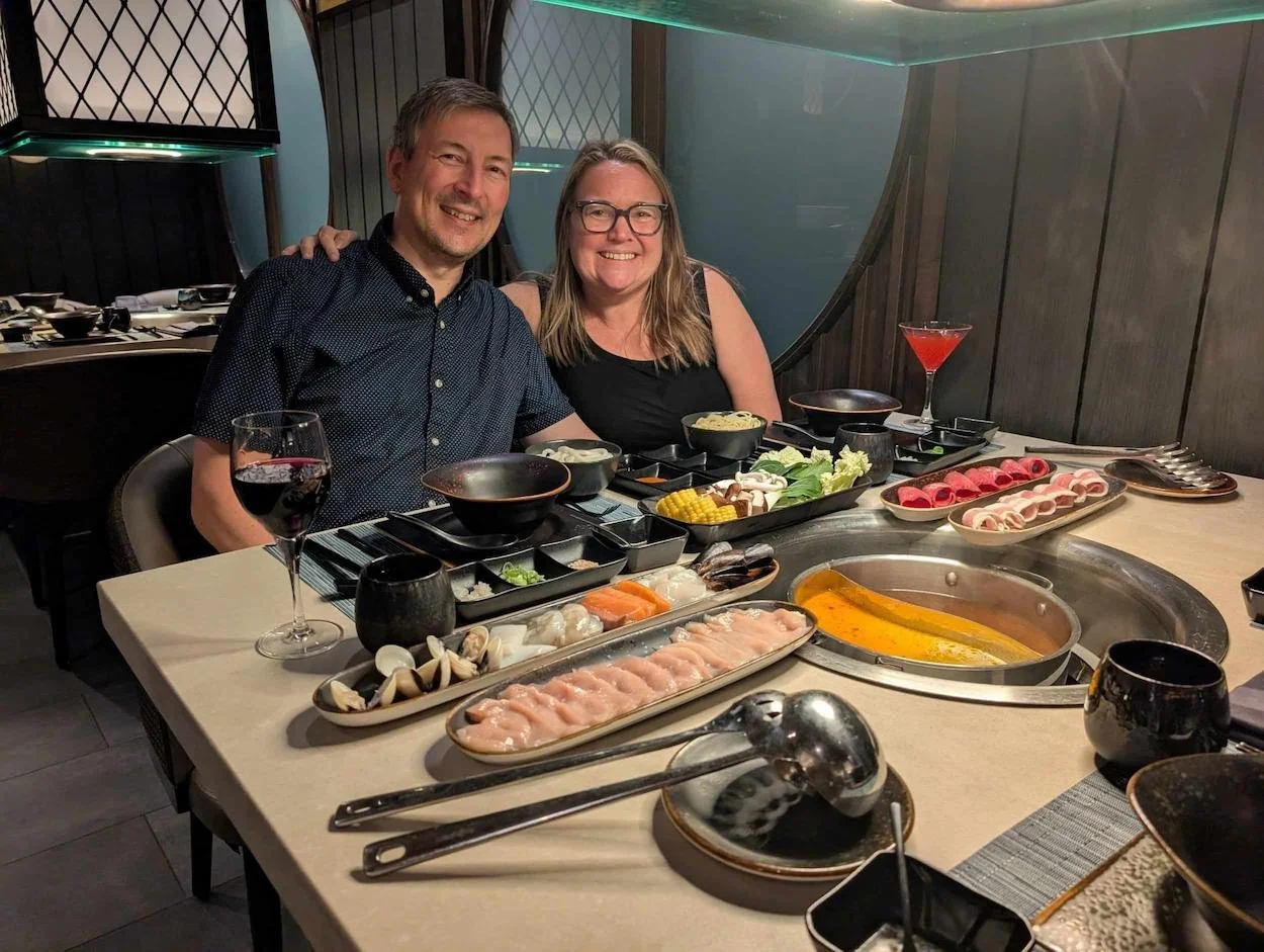 Umai Hot Pot Sun Princess dining — No Point Left Behind