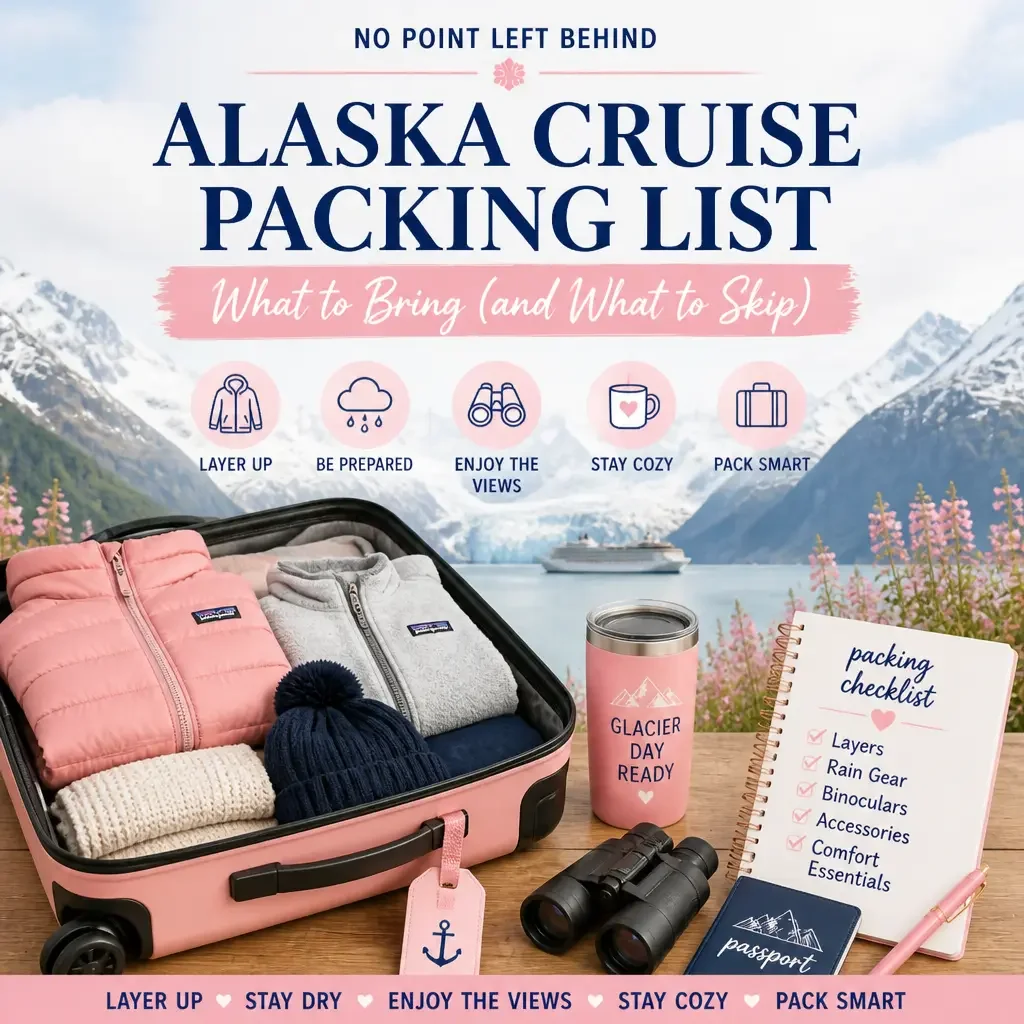 Alaska Cruise Packing List: What to Bring & Skip (2026) — No Point Left ...