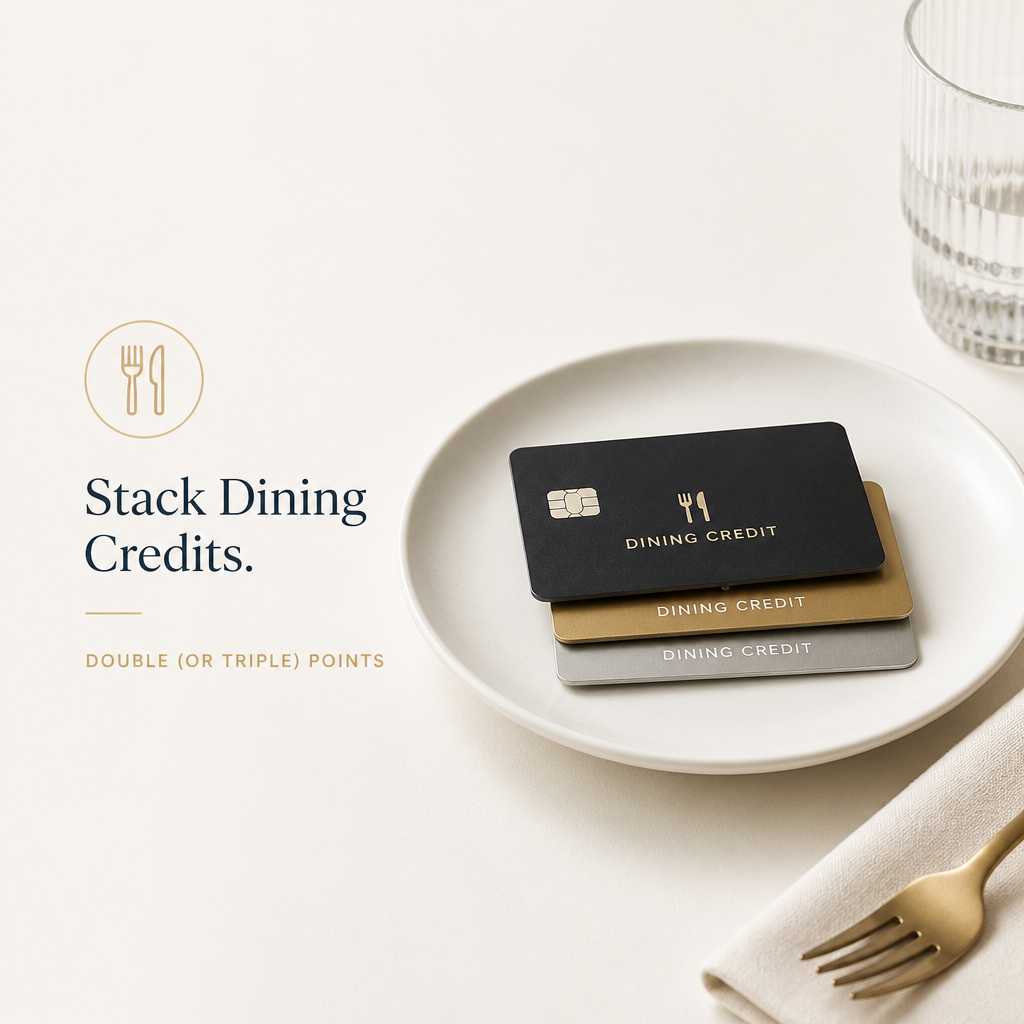 How to Stack Dining Credits for Double or Triple Points (2026 Guide ...
