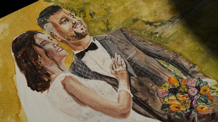 Live Wedding Painter