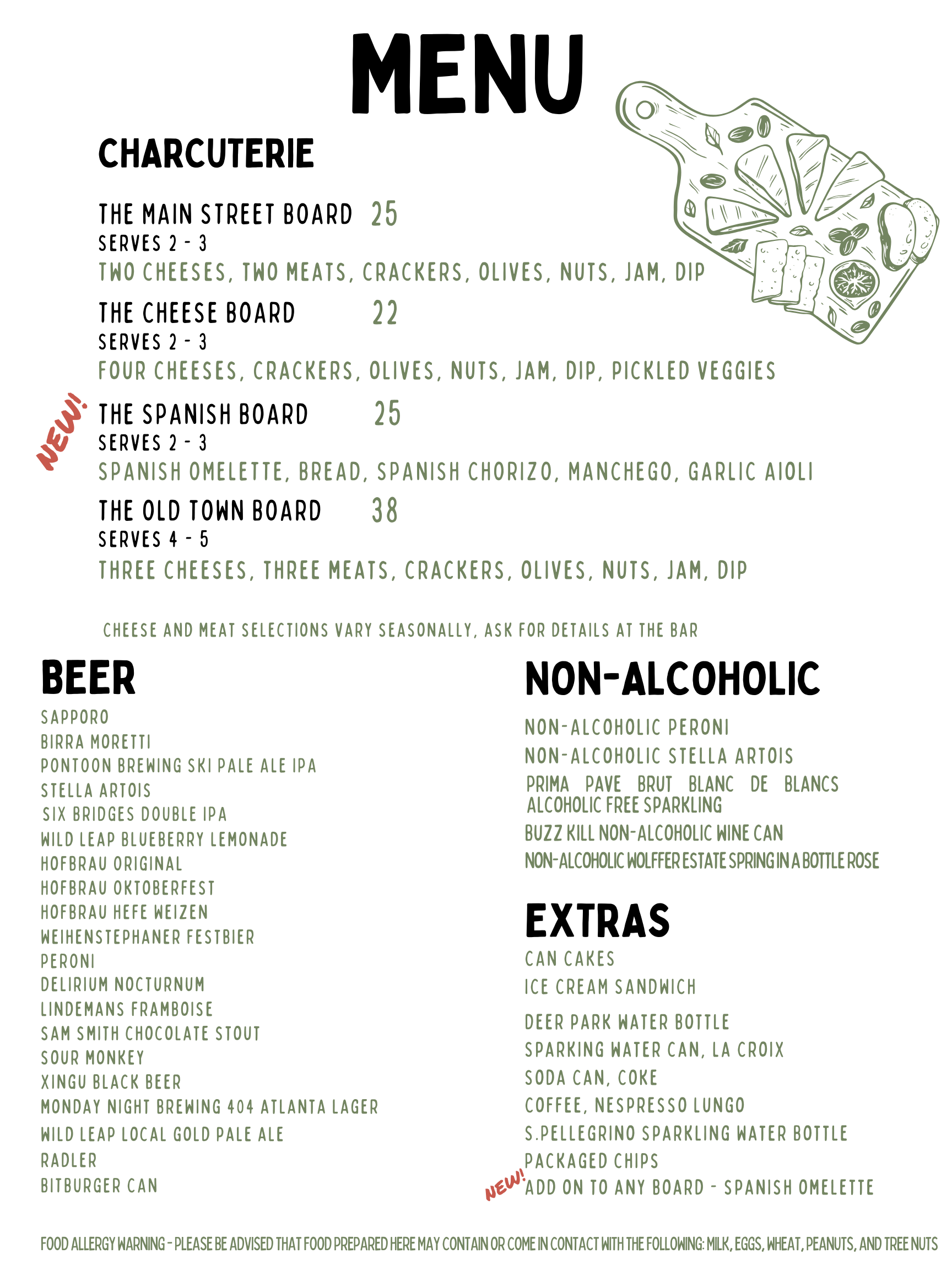 Lilburn's Best Wine Menu | The Bubbly Goat Wine Bar & Market