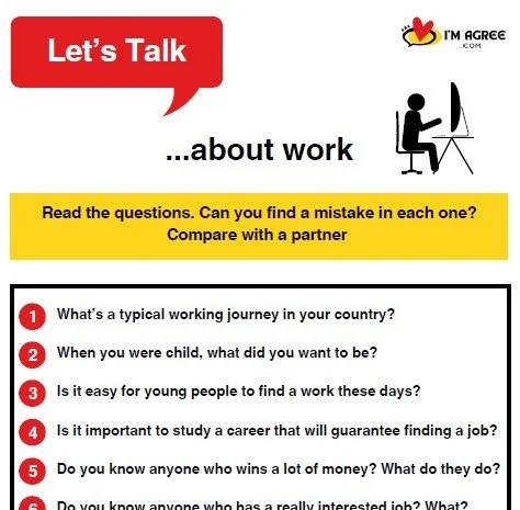 Let's Talk About Work — I'm Agree
