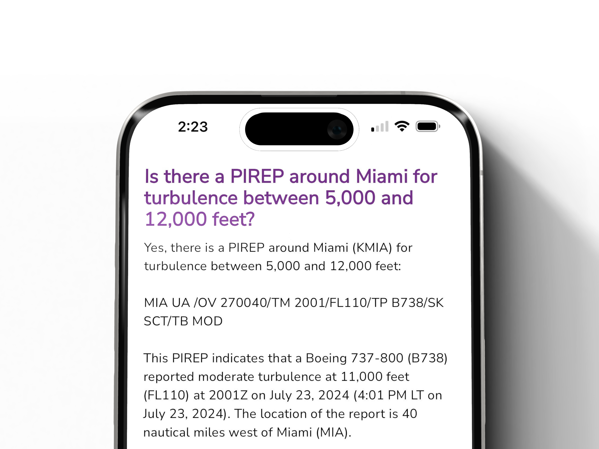 Glide AI - Pilot-grade AI designed to help you fly smart