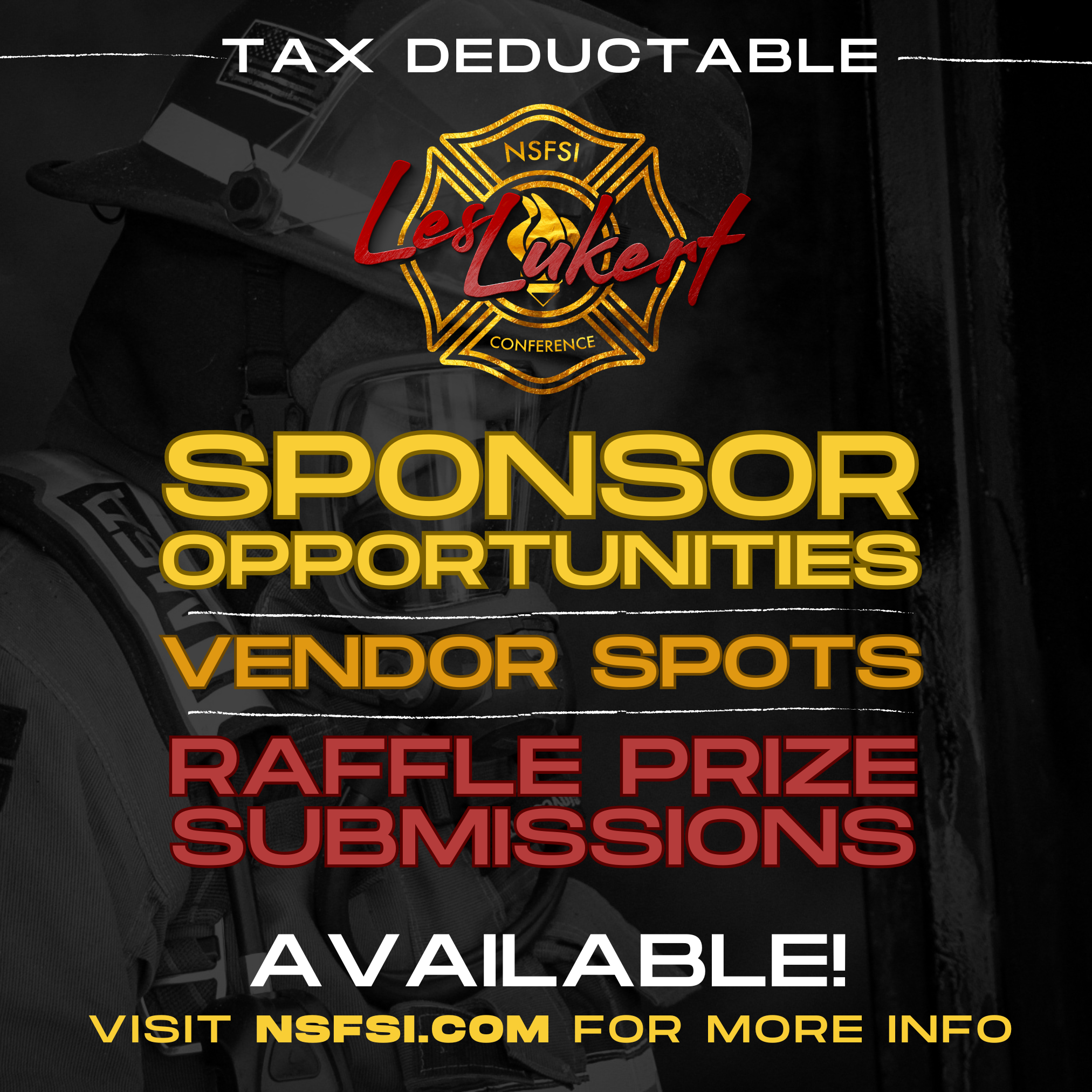 Sponsor & Vendor Information — Nebraska Society of Fire Service Instructors