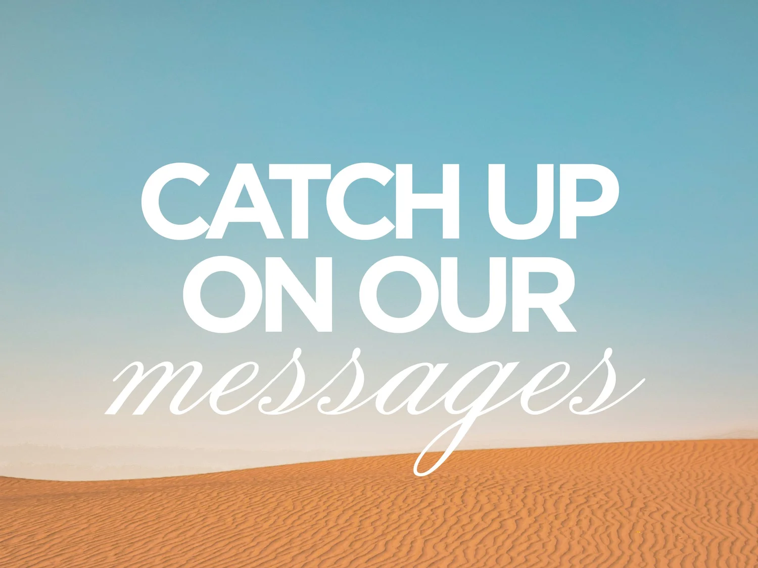Church Notices — Goodlife