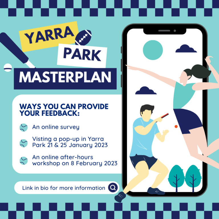Yarra Park Master Plan — Conversation Co – Community Engagement Consultants