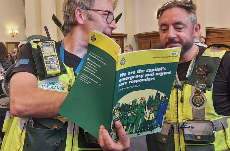 London Ambulance Service | Visual branding | Lark