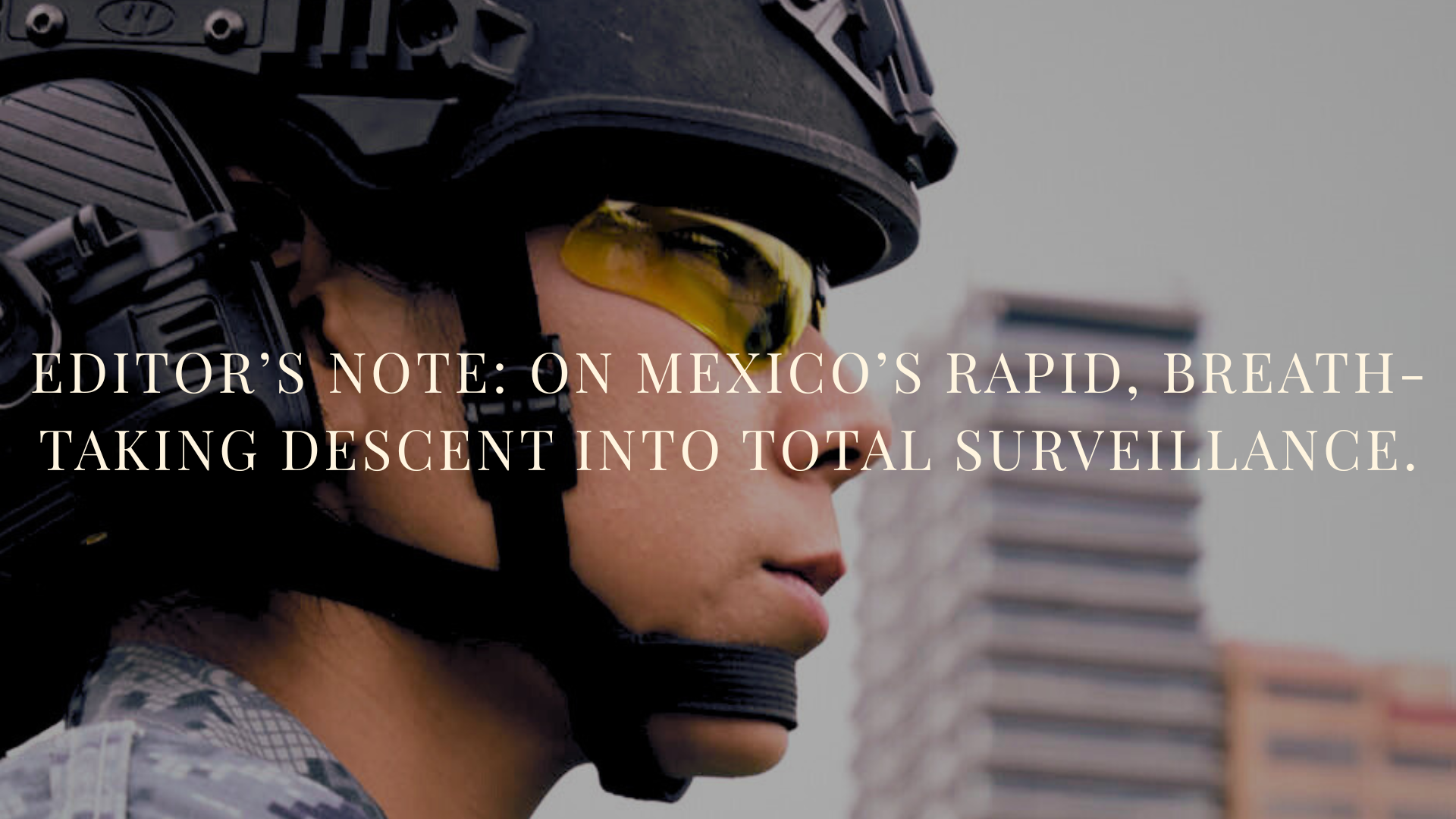 The Mexico Brief - Analysis — Mexican news and current affairs.