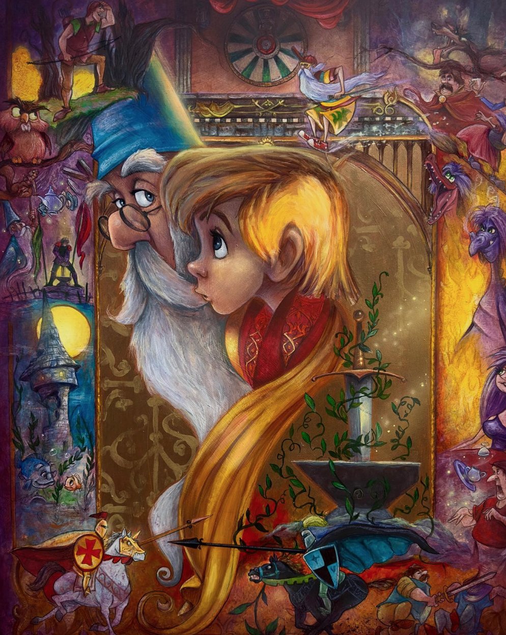 JAMES C MULLIGAN Art and Animation, Fine Artist, Screen Masters ...