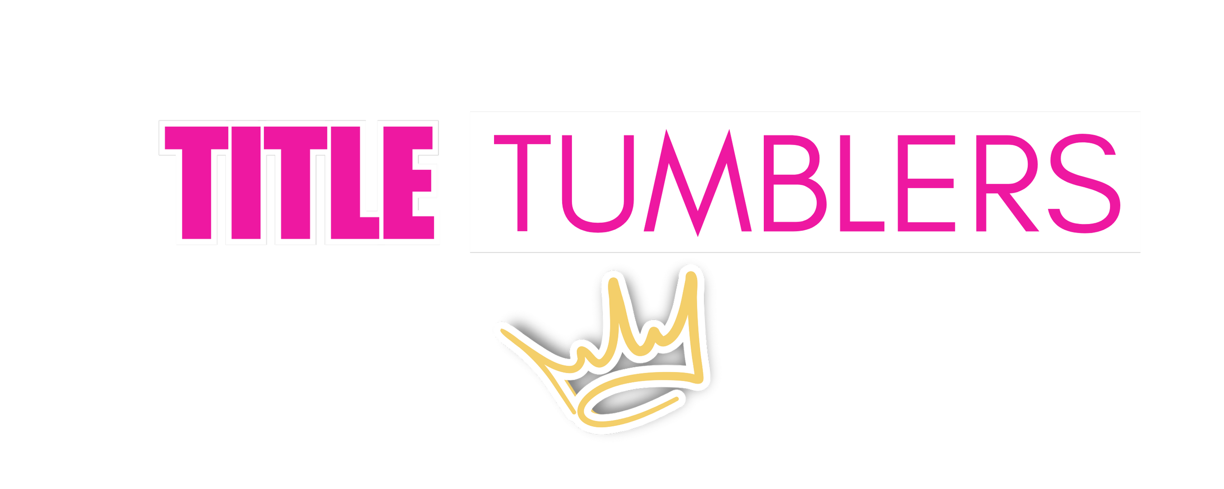 Title Tumblers | Personalized Tumblers - Shop Now — PageantPrints