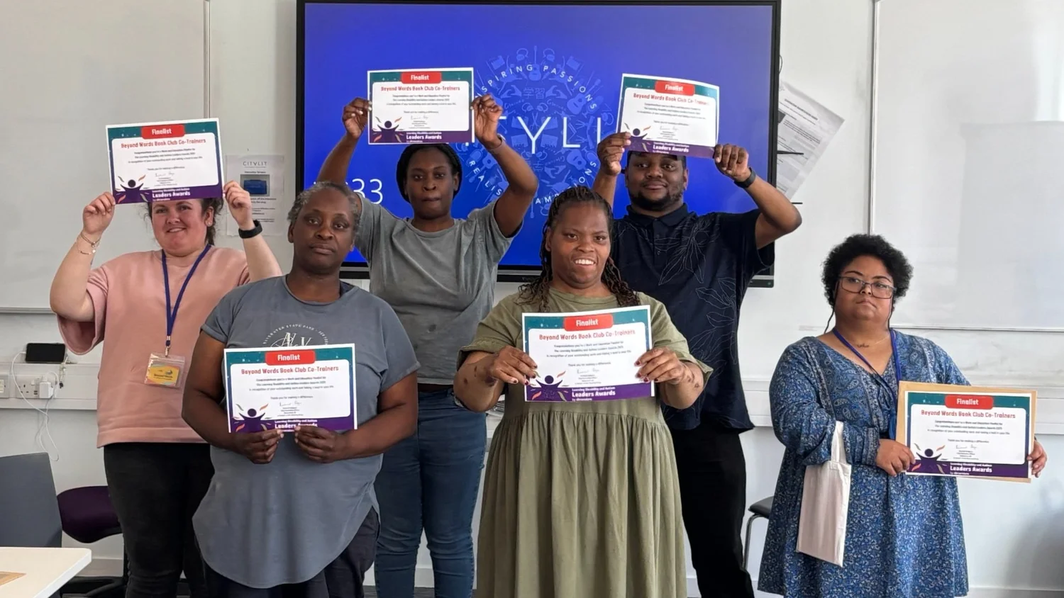 City Lit Co-Trainers Named Finalists in 2025 Learning Disability ...