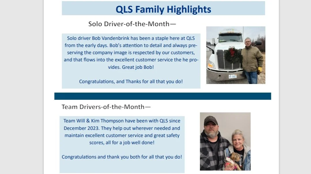 About — Quality Life Science Logistics