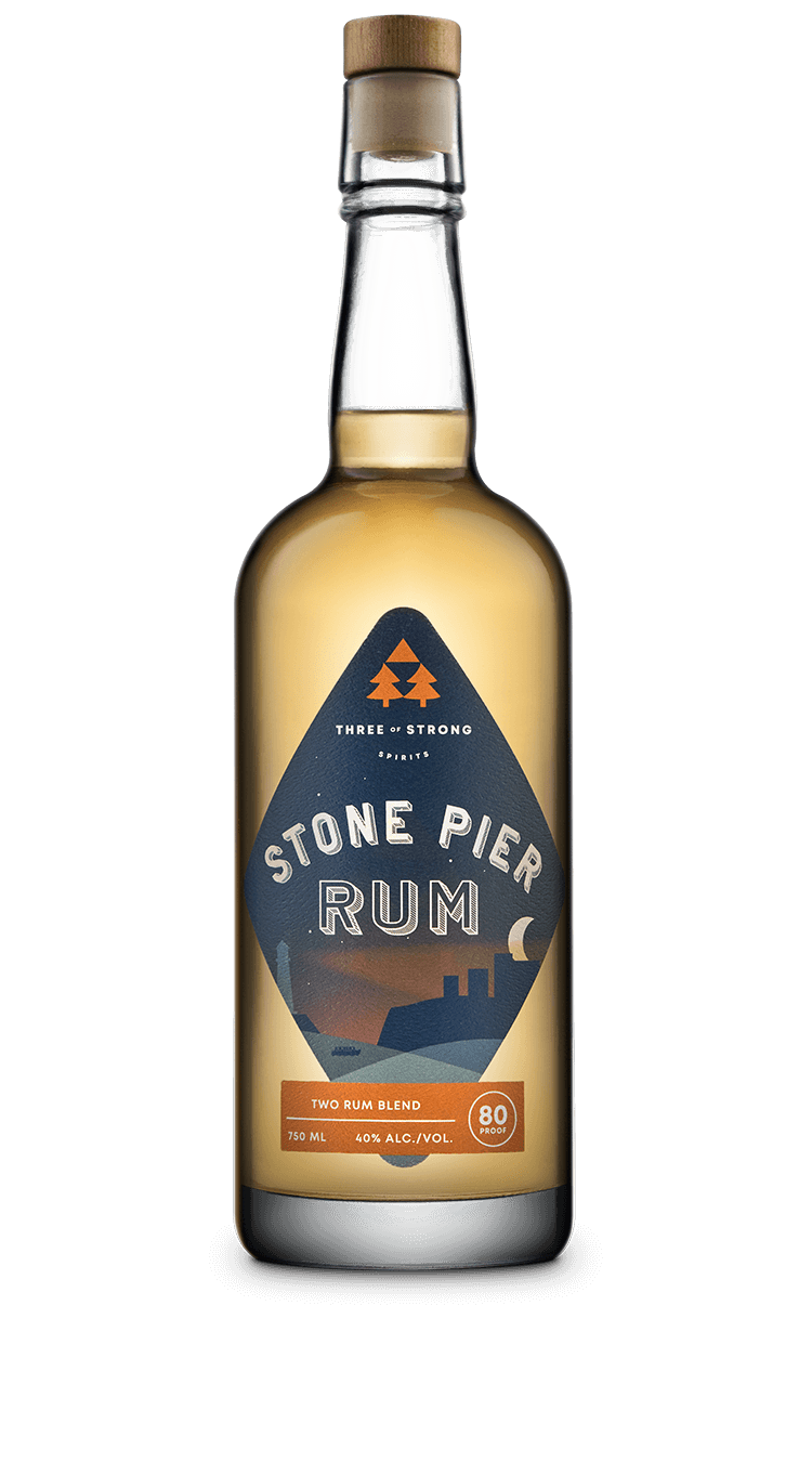 Spirits | Three of Strong Spirits | Maine Craft Rum