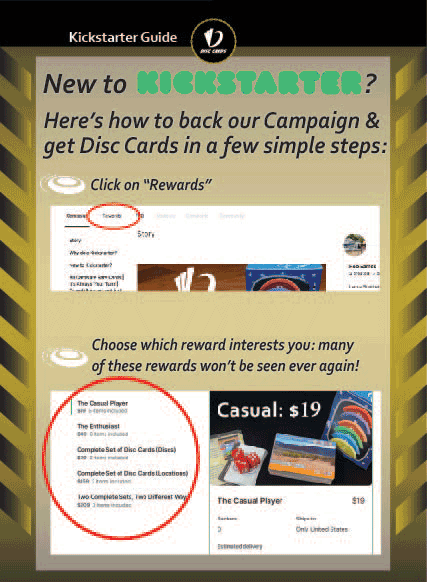 Disc Cards | Disc Golf Card & Dice Game