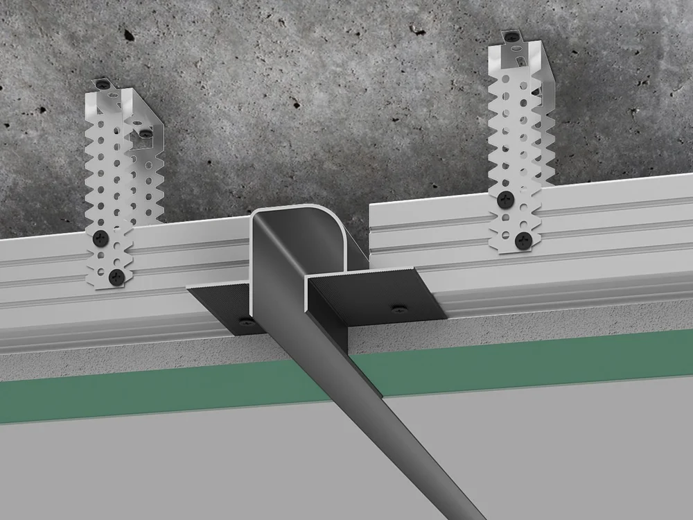 Shadow gap ceiling profiles — Shadow gap profile