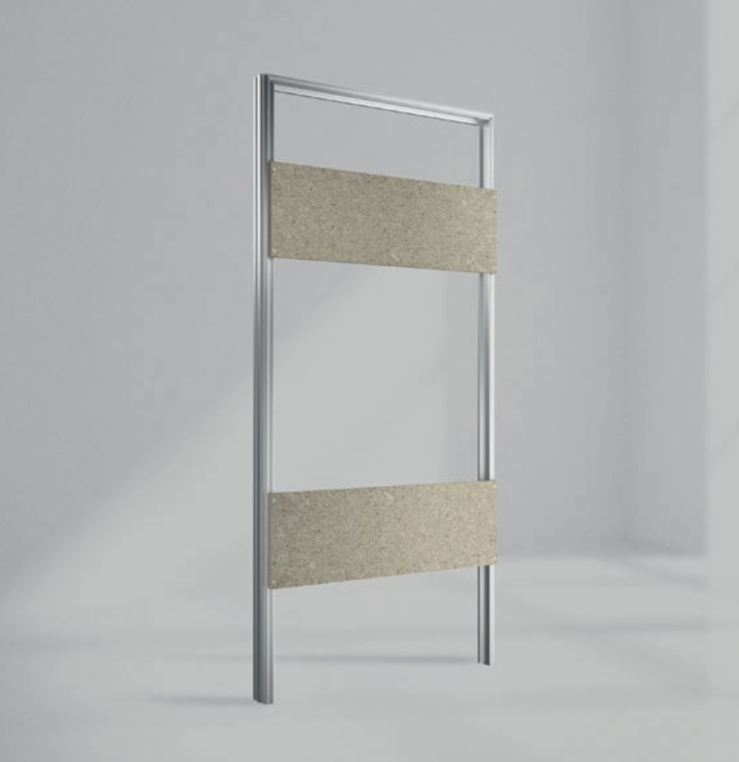 Invisible doors / concealed doors / frameless doors — Shadow gap profile