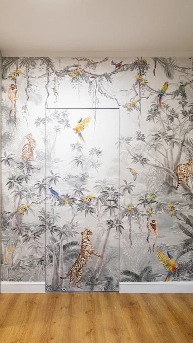 Invisible doors / concealed doors / frameless doors — Shadow gap profile