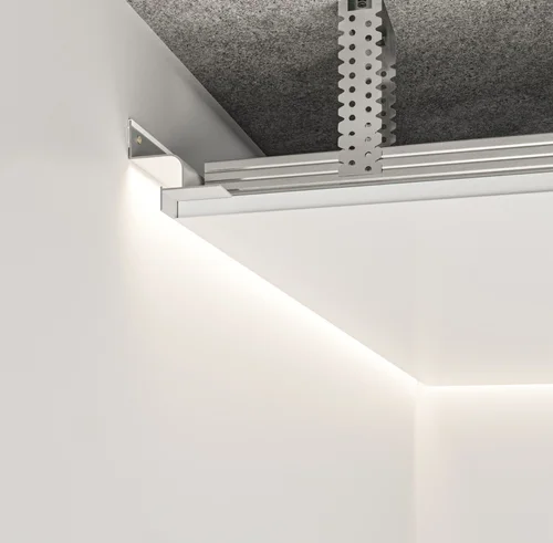 Shadow gap ceiling profiles — Shadow gap profile