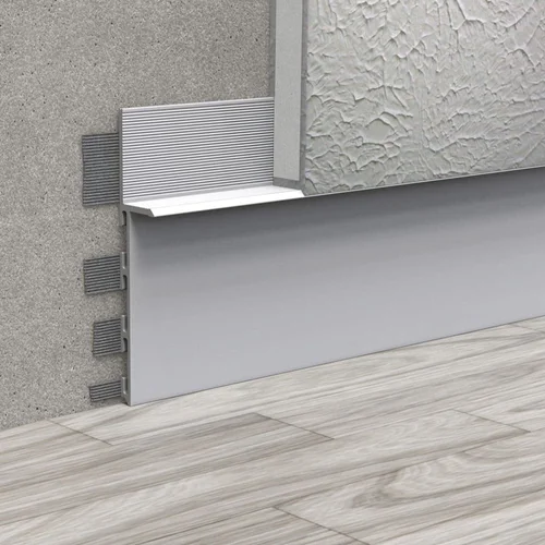 Shadow gap skirting — Shadow gap profile