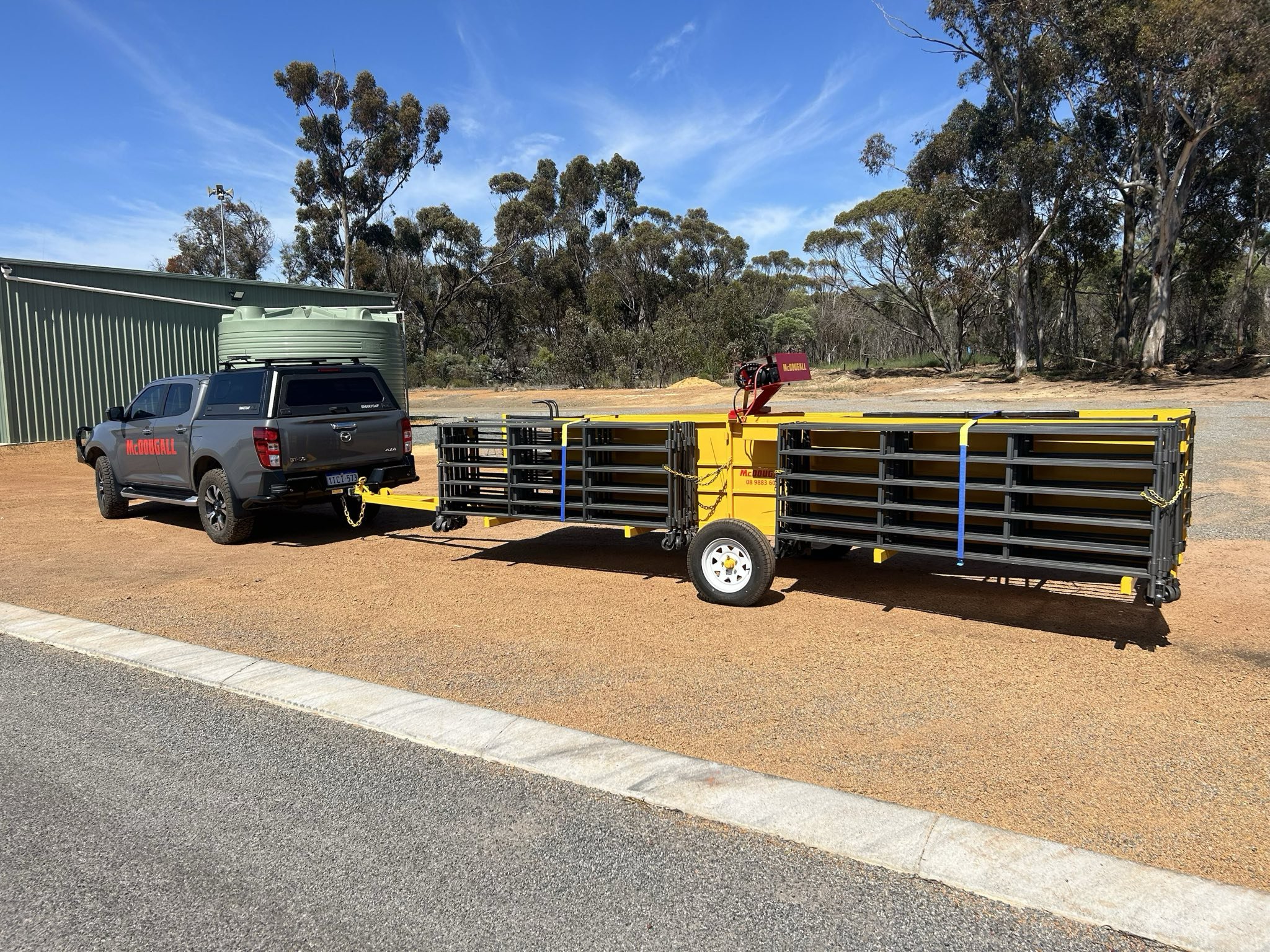 Transportable Sheep Yards — McDougall Weldments
