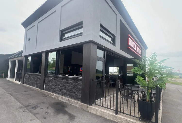 Aluminum Bi-Fold Doors and Sliding Windows for Brick Oven Pizzeria in ...
