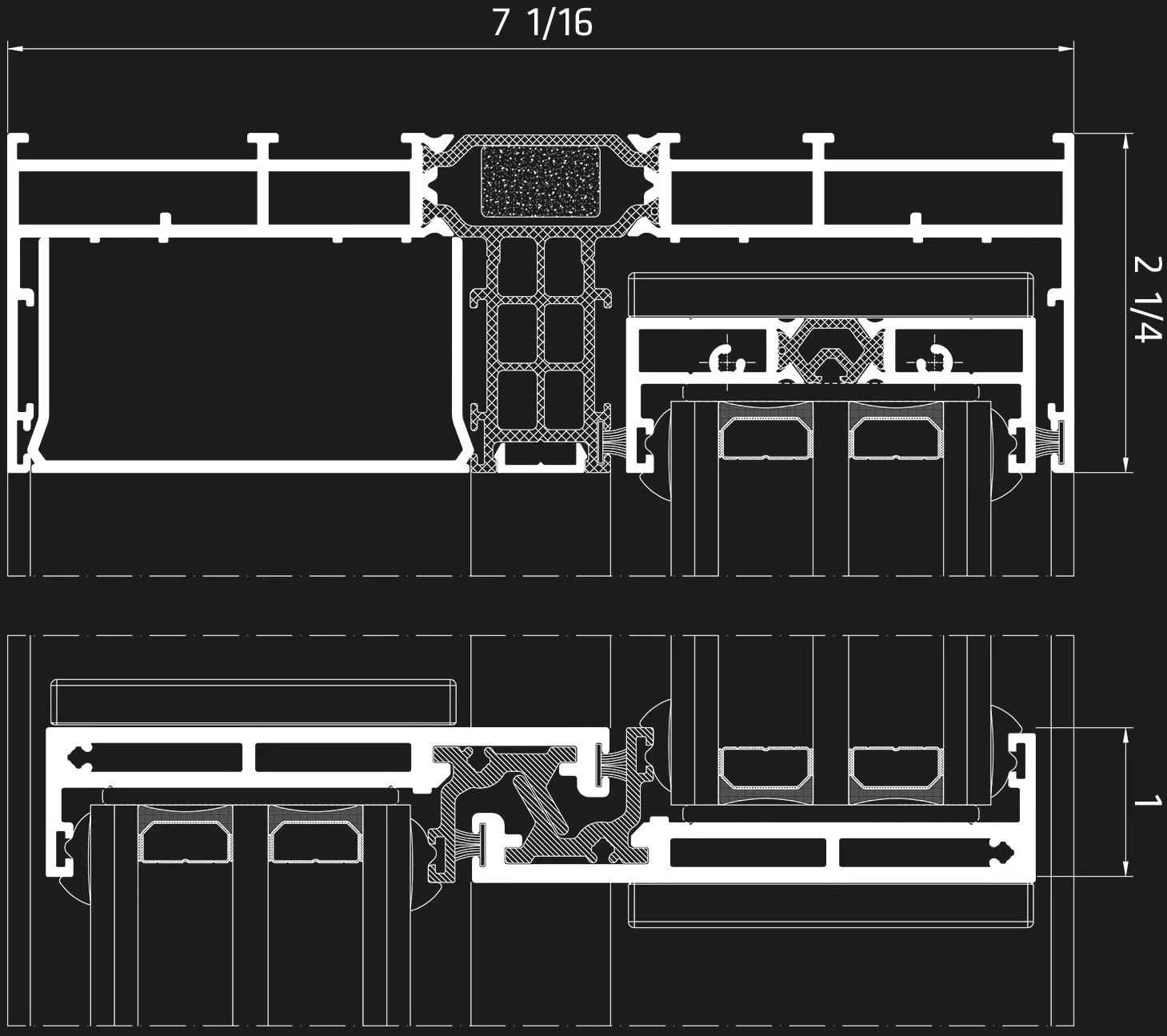 Vetrina Vision Plus Sliding Door System for Residential Projects