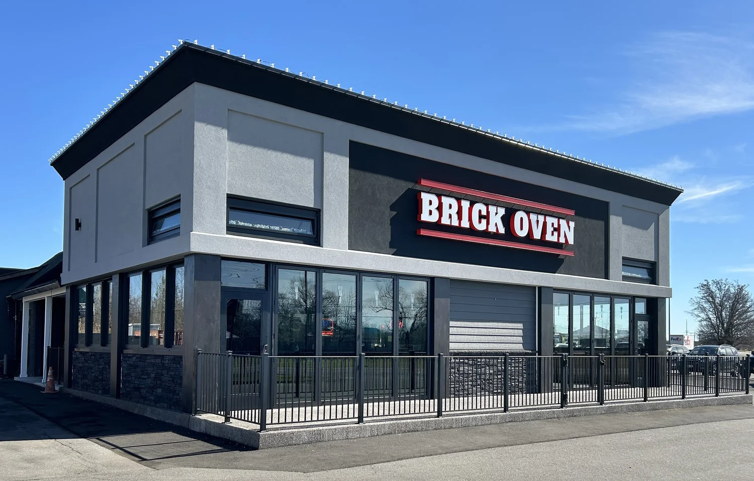 Aluminum Bi-Fold Doors and Sliding Windows for Brick Oven Pizzeria in ...