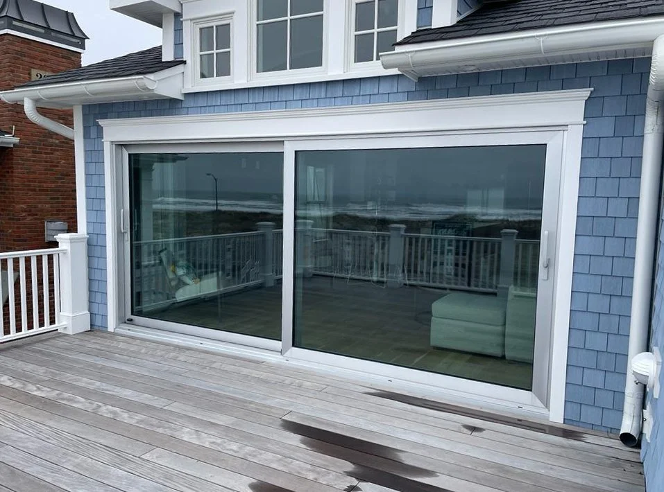 Custom Aluminum V-4600 Lift & Slide Door for a NJ Beach House