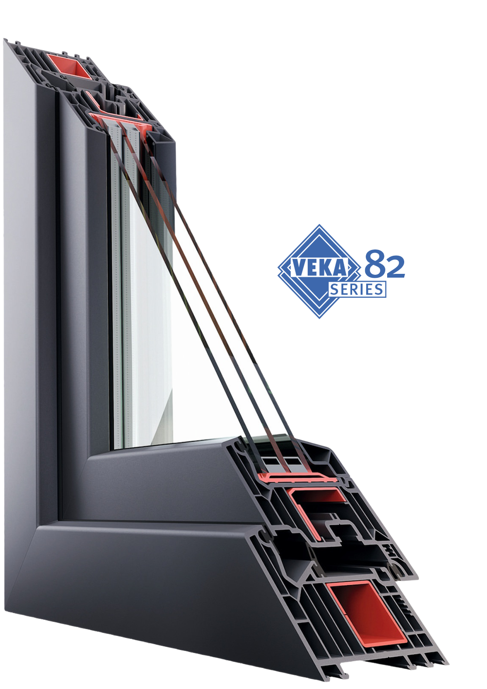 Veka Series uPVC Window and Door Systems for Commercial Spaces