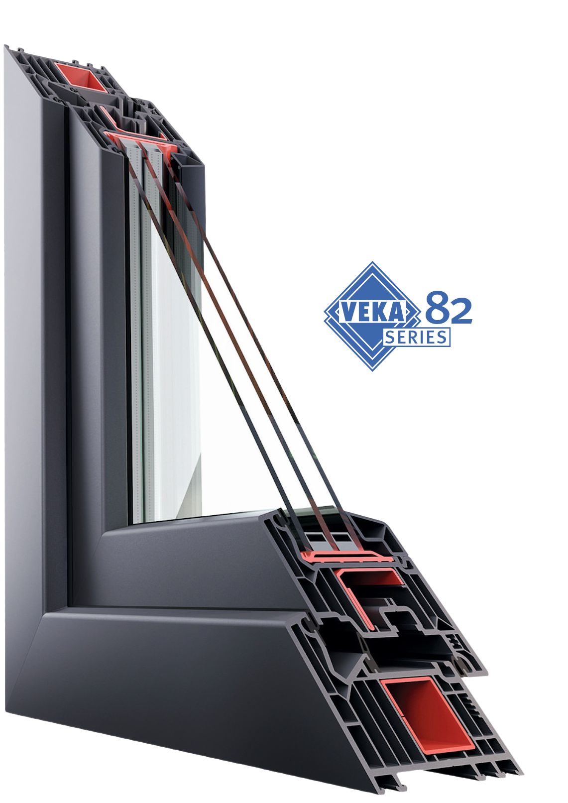 Veka Series uPVC Window and Door Systems for Commercial Spaces