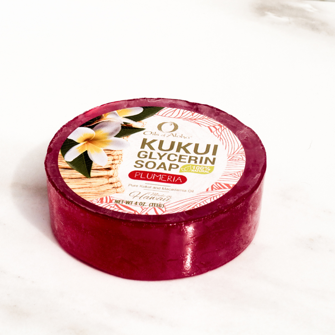 Plumeria Kukui Glycerin Soap — Oils of Aloha
