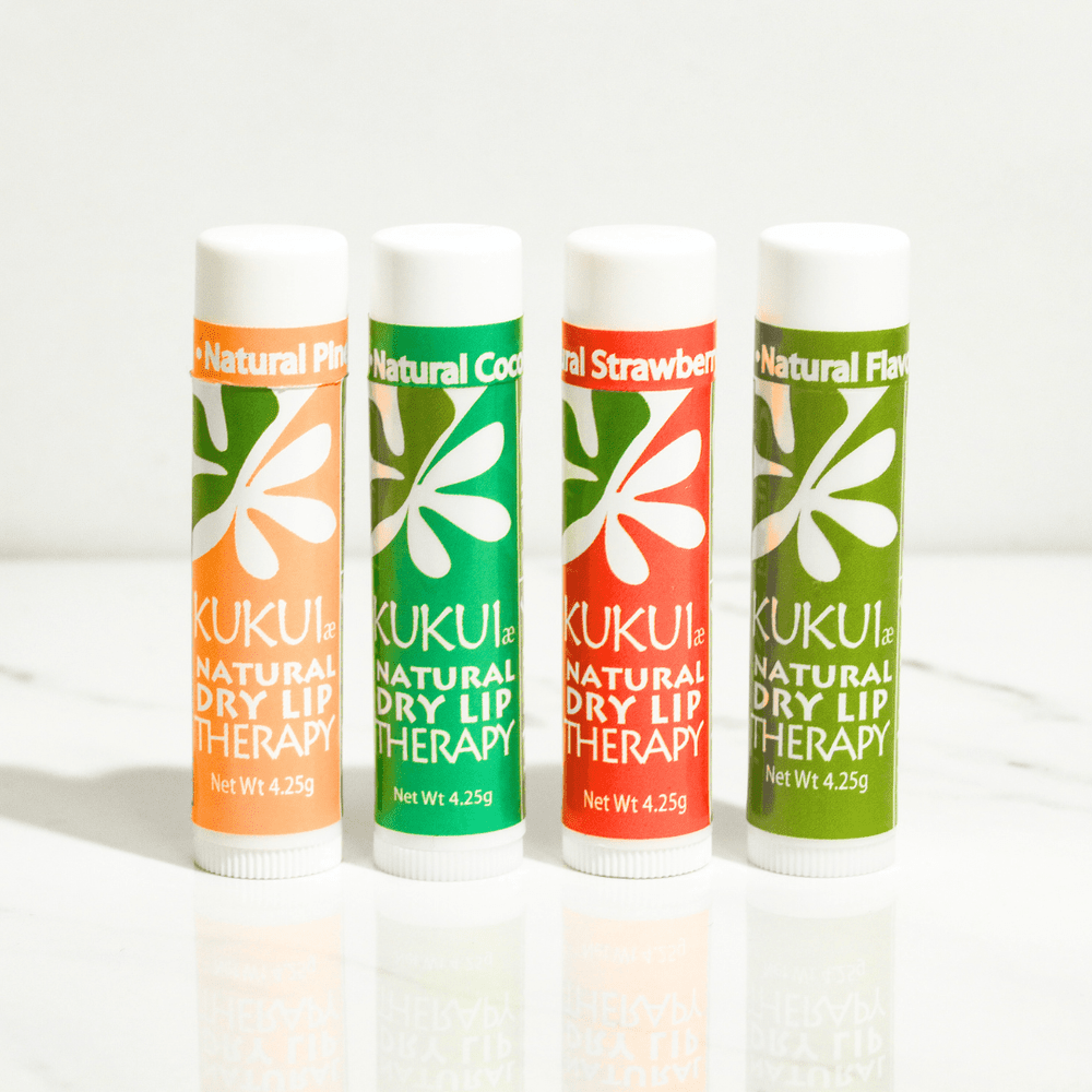 Kukui Natural Dry Lip Therapy Pineapple — Oils of Aloha