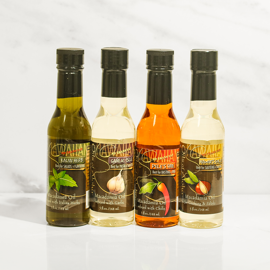 Macadamia Cooking Oils — Oils of Aloha